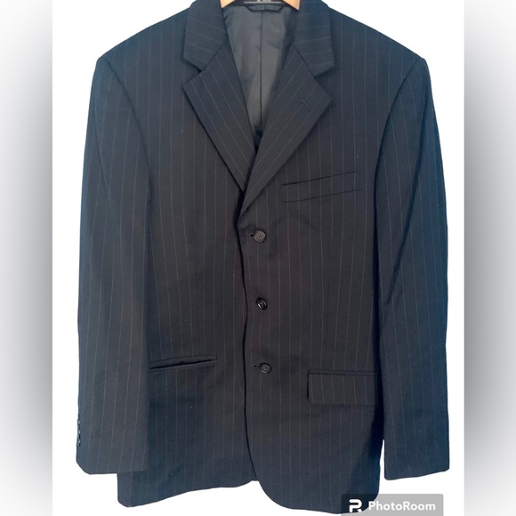 Suits & Blazers | Bill Blass Studio Mens Super 10s Worsted Wool ...